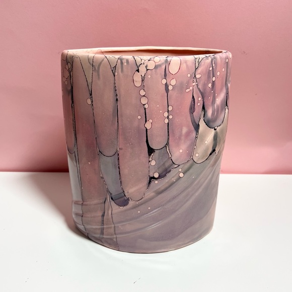 Vintage | Accents | Vintage Funky 8s Retro Art Deco Large Vase | Poshmark